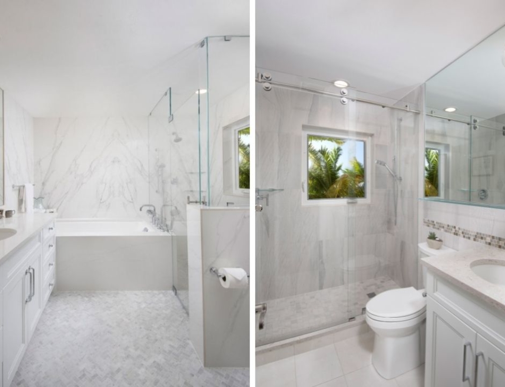 Beach Inspired Bathroom Remodels in Naples, FL | Progressive Design Build