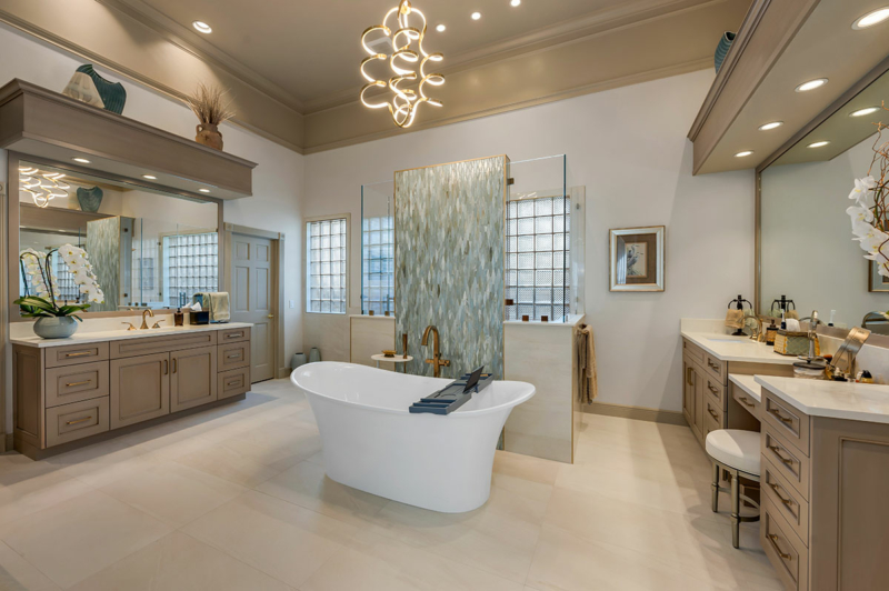 A Contemporary Primary Bathroom Remodel in Bonita Springs, FL ...