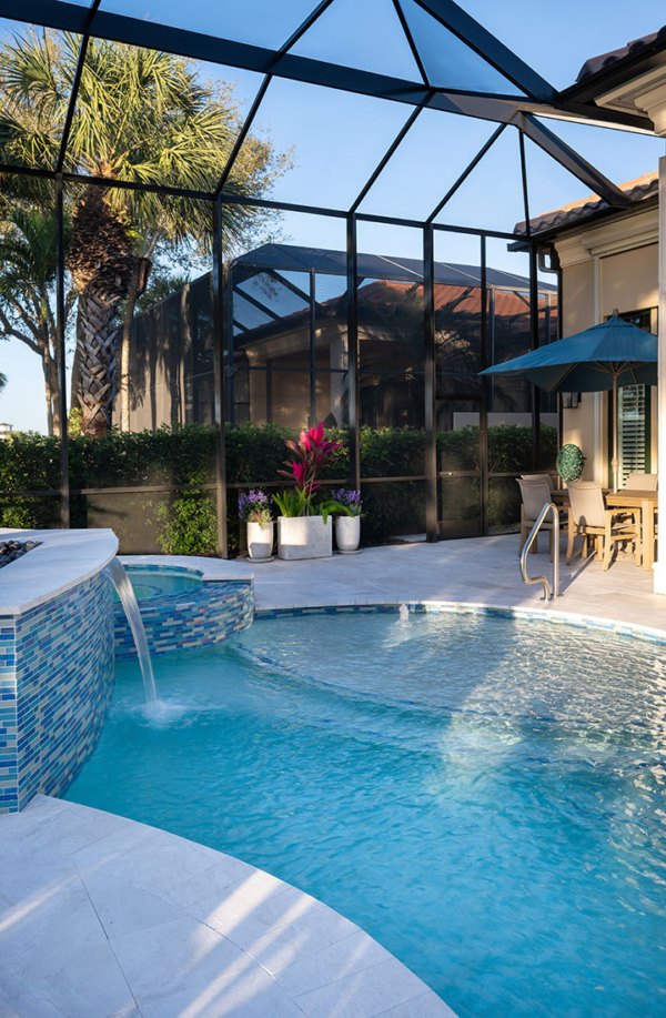 Lanai and Pool Remodel in Estero, FL - Progressive Design Build
