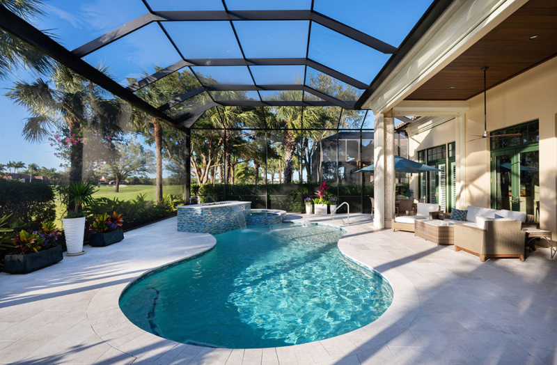 Lanai and Pool Remodel in Estero, FL - Progressive Design Build